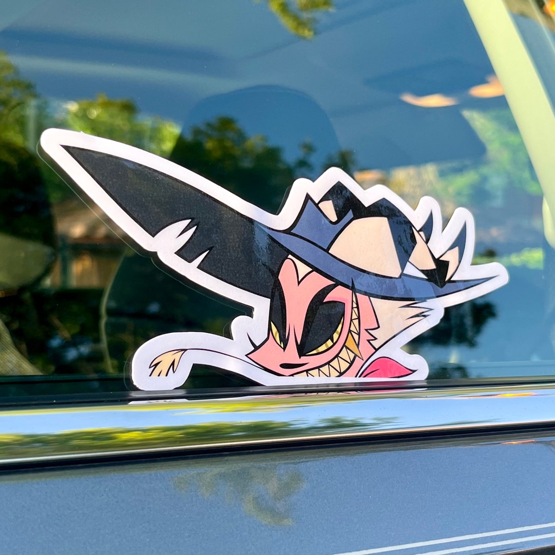 Striker Helluva Boss Car Sticker Bumper Sticker Helluva Boss Striker ...