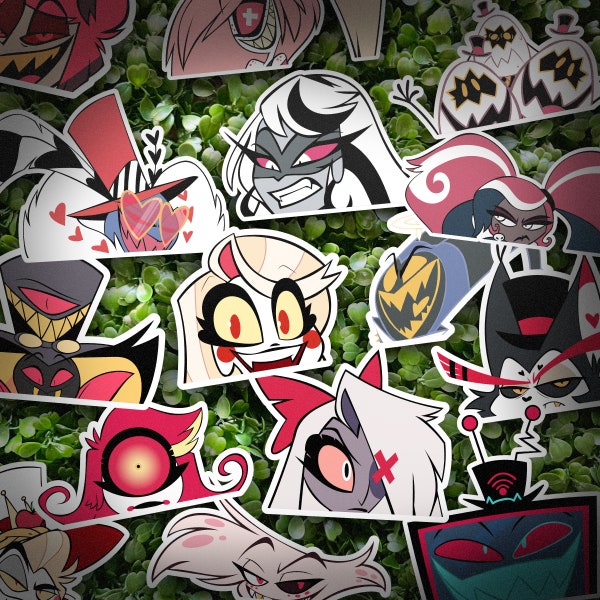 Hazbin Hotel Mini Stickers - Etsy