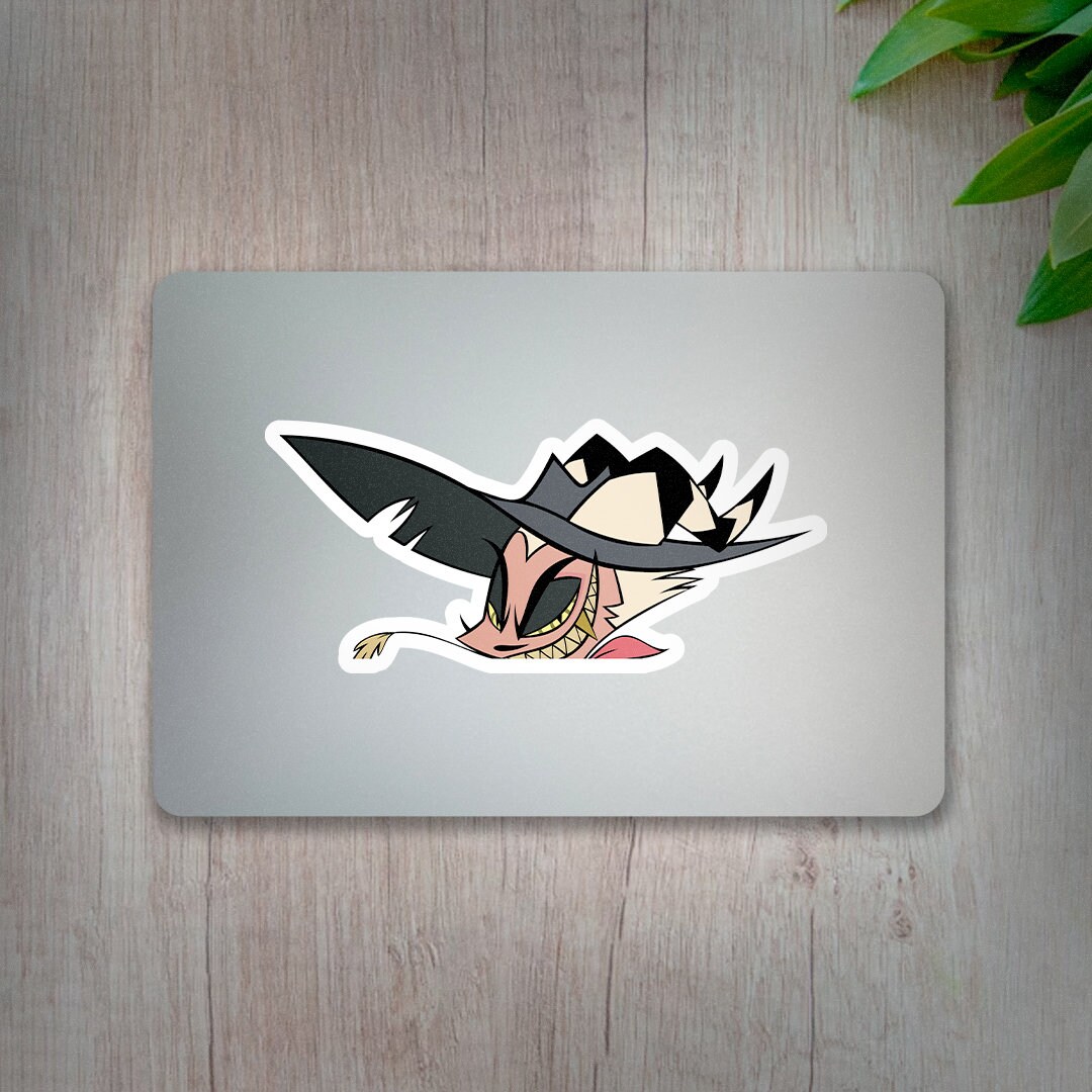 Striker Helluva Boss Peeker Sticker Laptop Decal Helluva Boss Striker ...