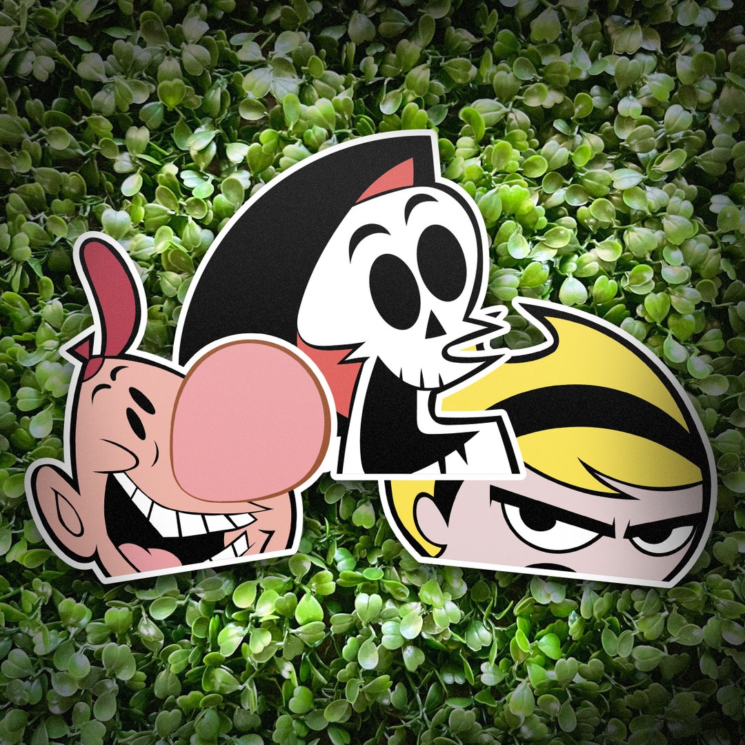 The Grim Adventures of Billy and Mandy Sticker Pack Billy and Mandy ...
