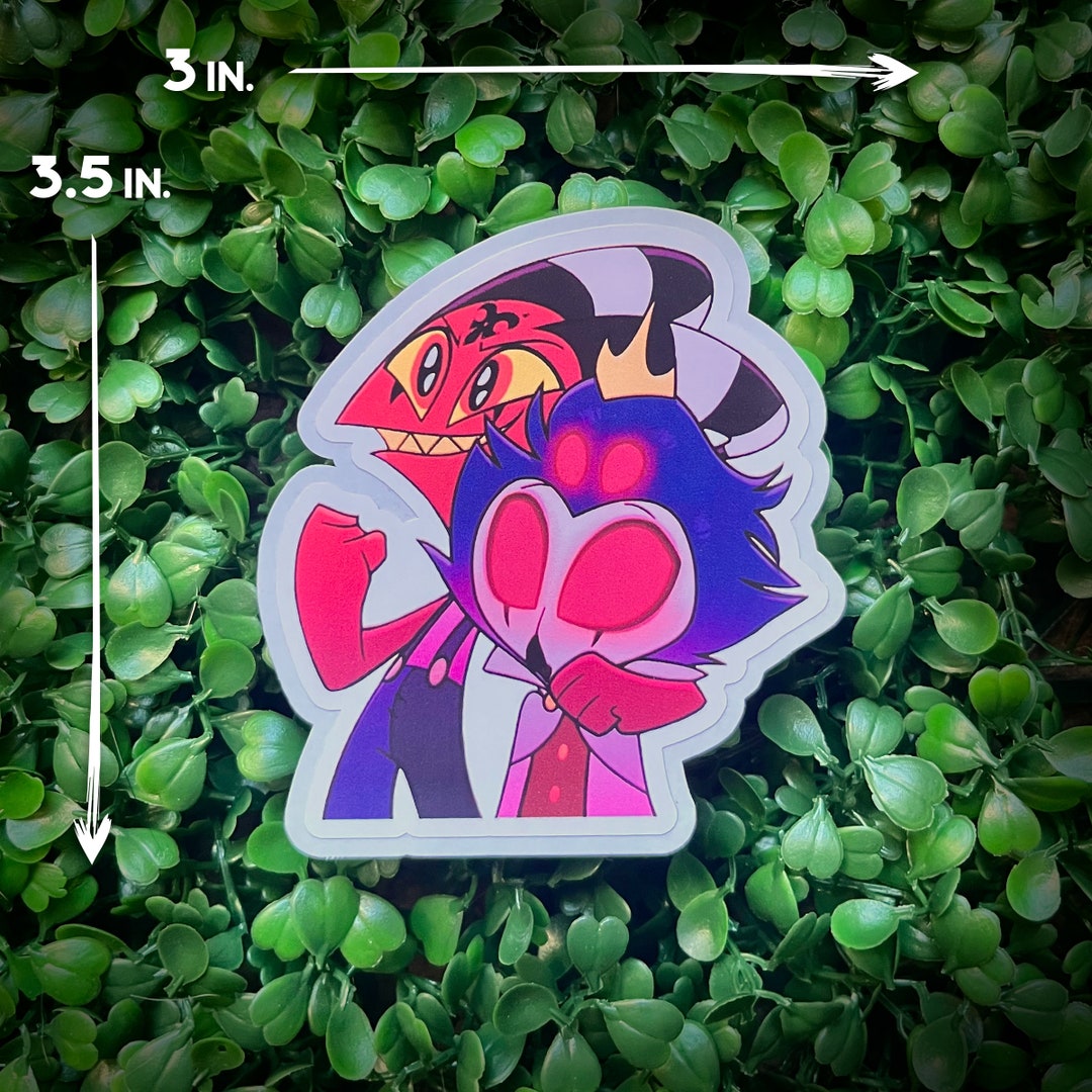 Cute Baby Stolas and Baby Blitzo Sticker Helluva Boss Waterproof Decal ...