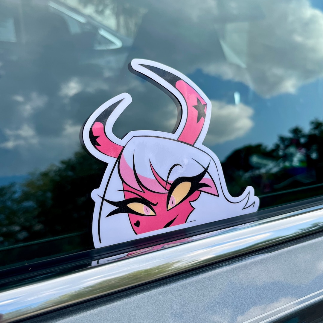 Verosika Mayday Helluva Boss Car Sticker Helluva Boss Verosika Laptop ...