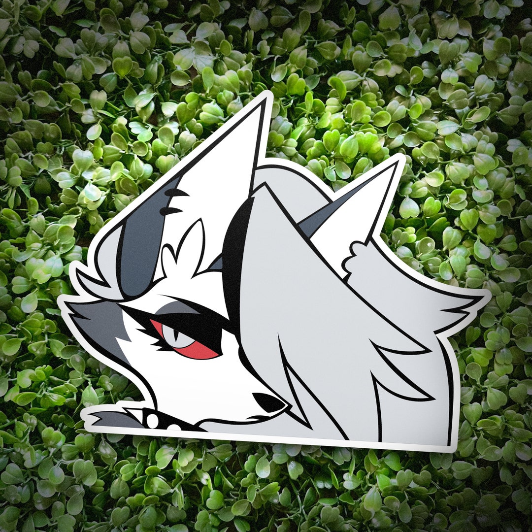 Loona Peeper Laptop Sticker Helluva Boss Peeker Waterproof Decal Loona ...