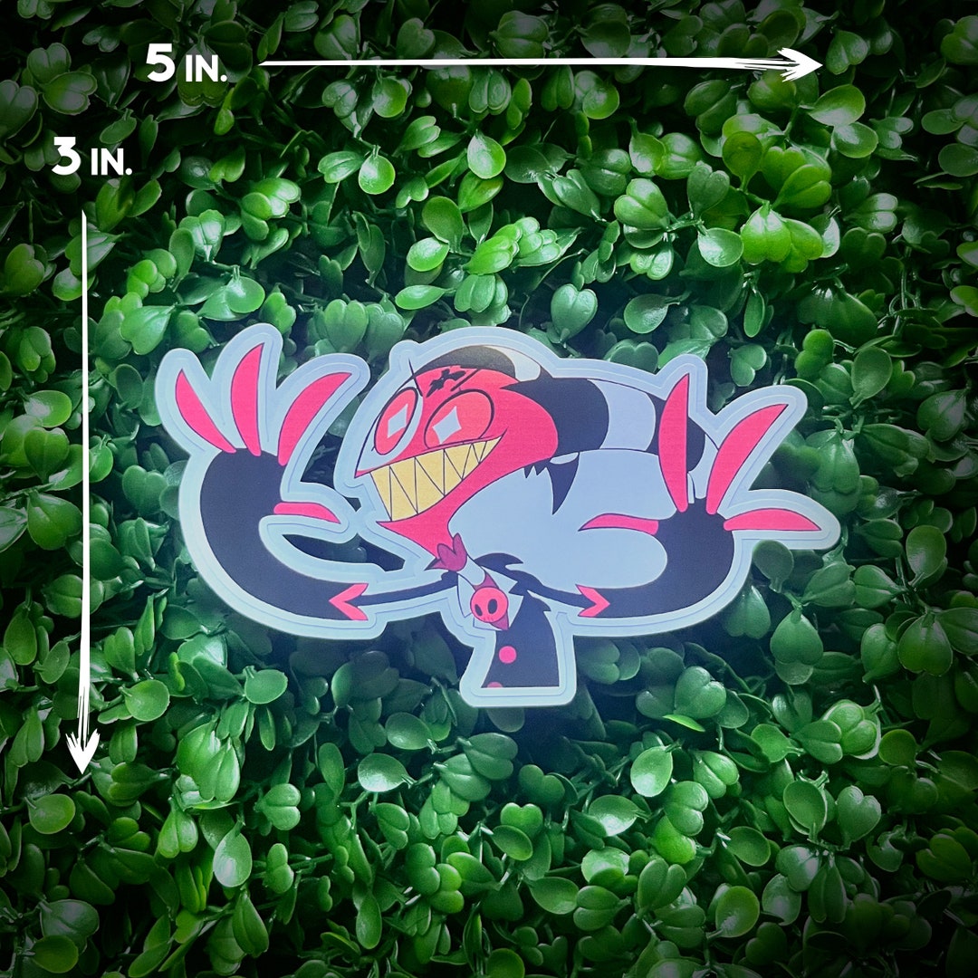 Blitzo Starry Eyes Sticker Helluva Boss Blitzo Sticker for Waterbottles ...