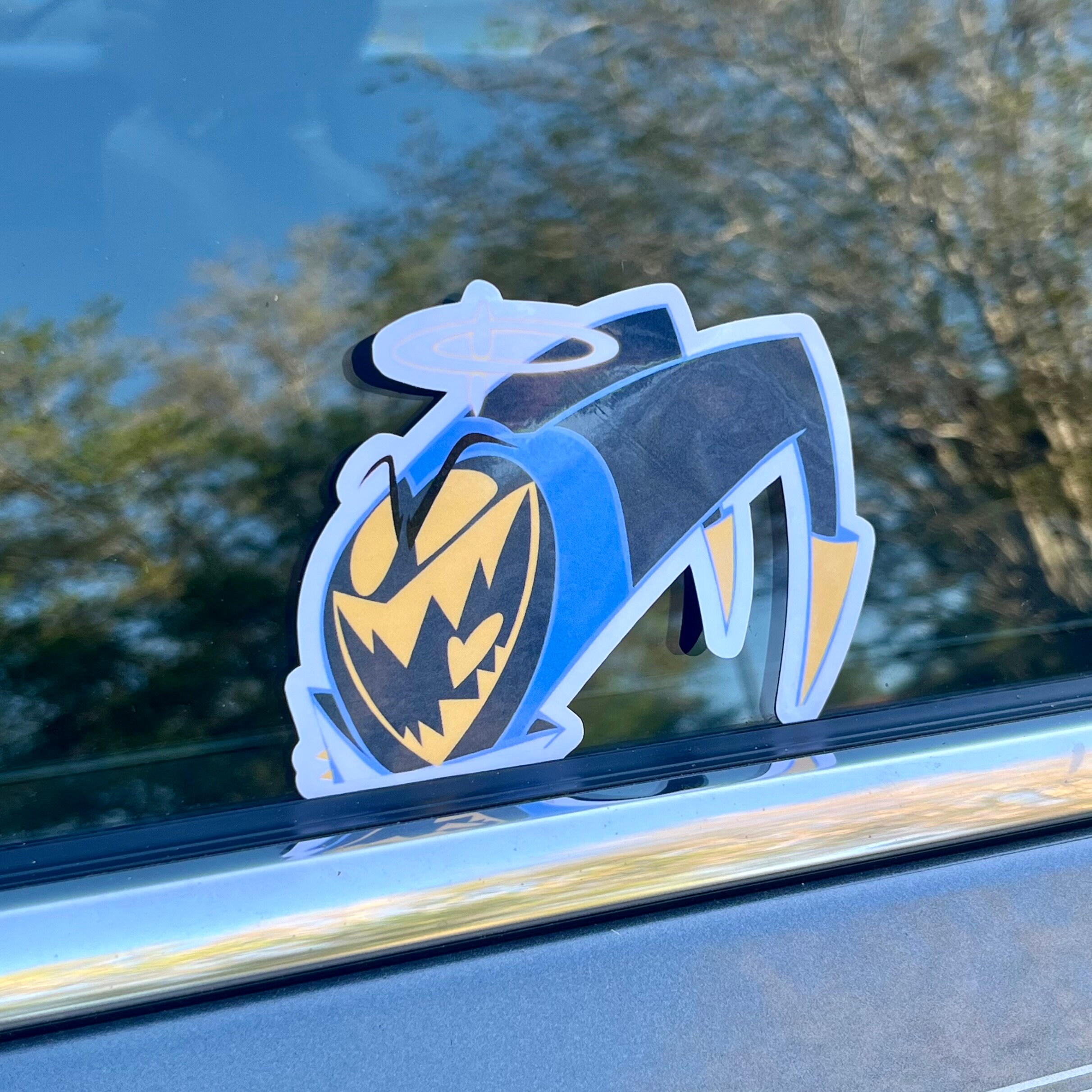 Adam Car Window Sticker Hazbin Hotel Peeker Car Decal Adam Car Sticker ...