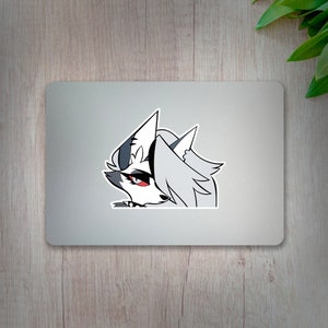 Loona Peeper Laptop Sticker Helluva Boss Peeker Waterproof Decal Loona ...