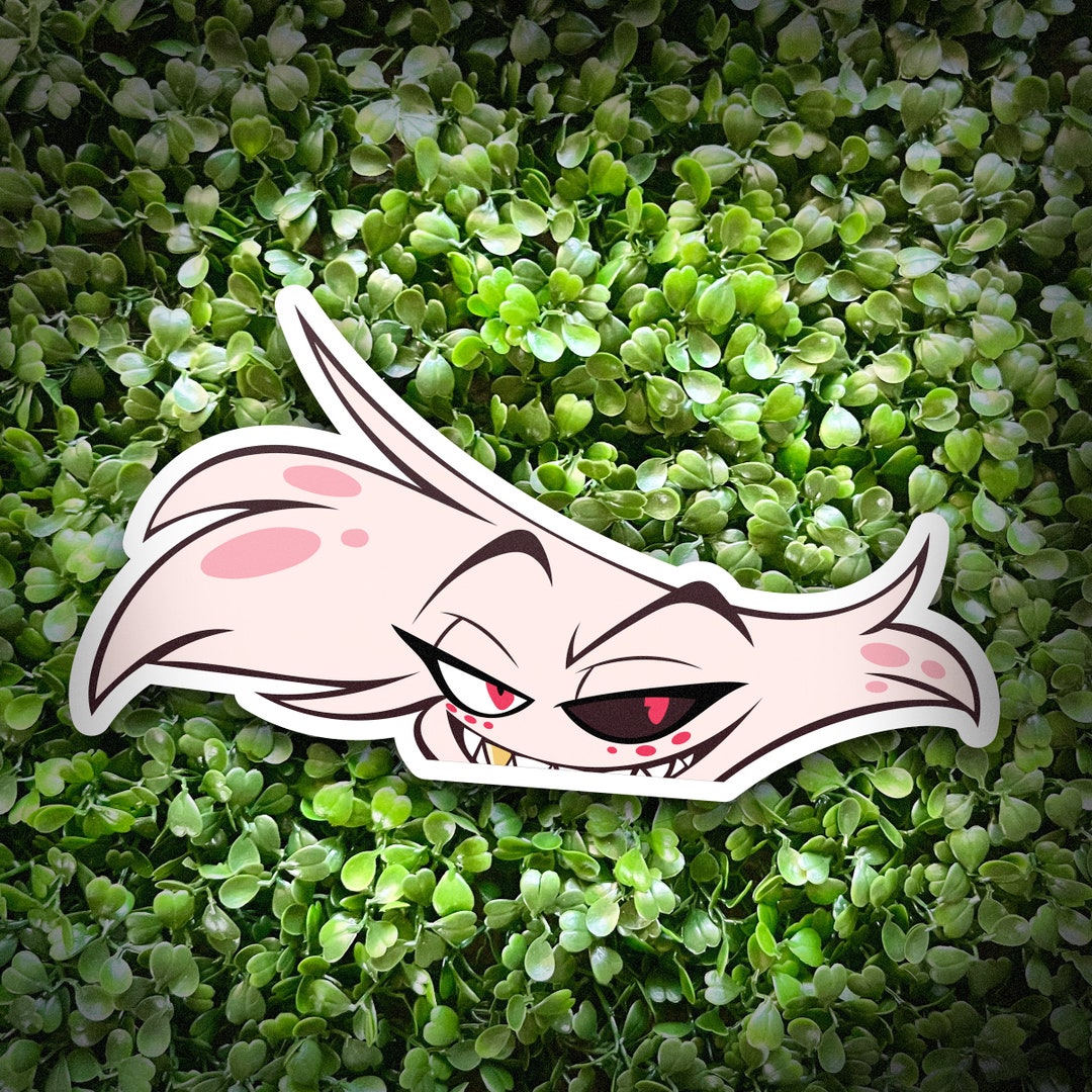 Angeldust Peeker Sticker Hazbin Hotel Laptop Sticker Angel Dust ...