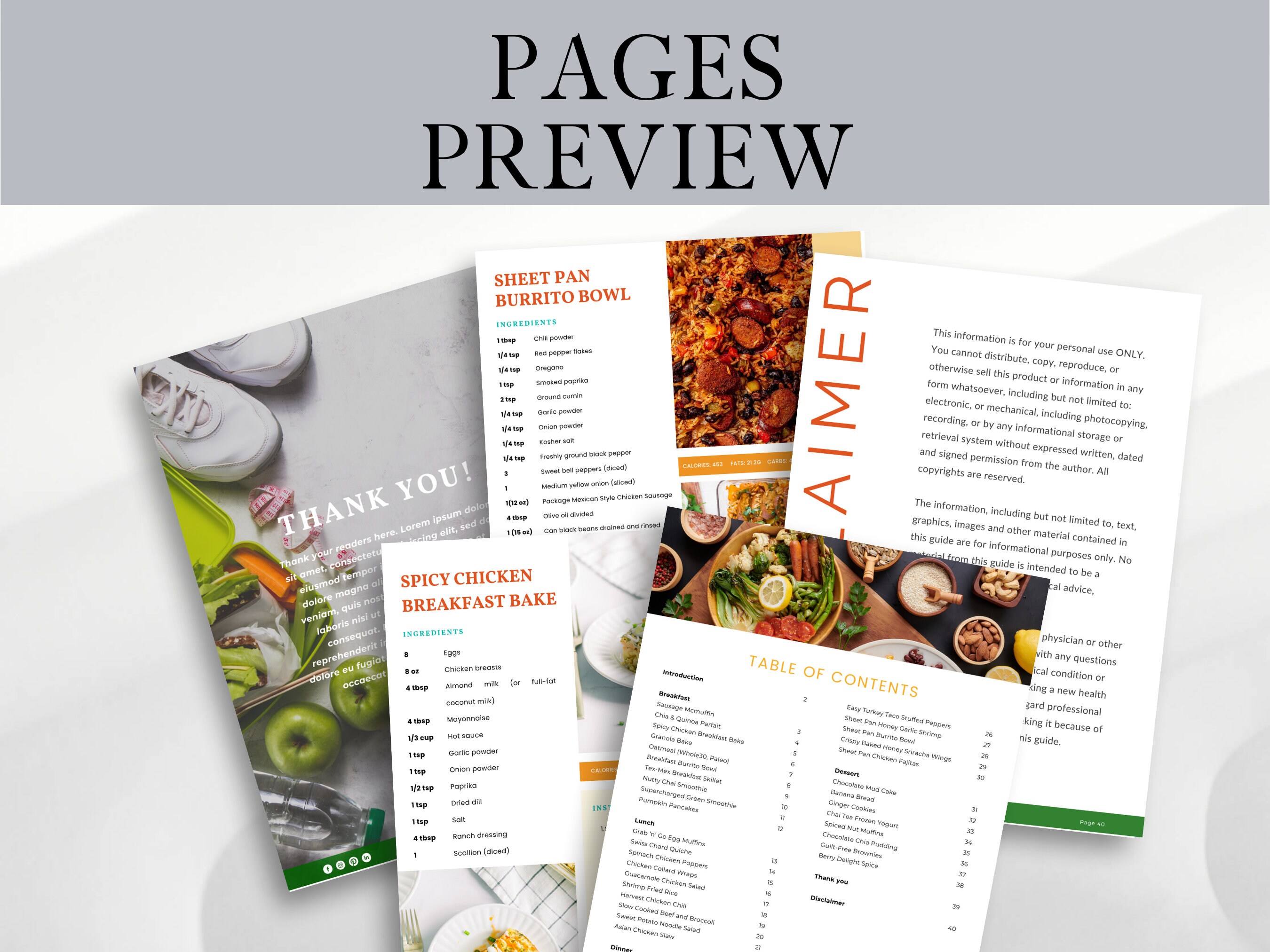 PCOS Cookbook Template Editable in Canva With Resell Rights, PCOS ...