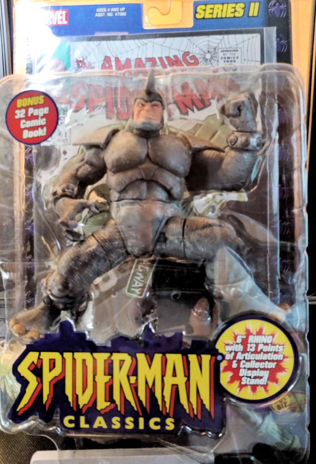 Marvel Legends Rhino Spider Man Classics Series 2 2001 B1 - Etsy