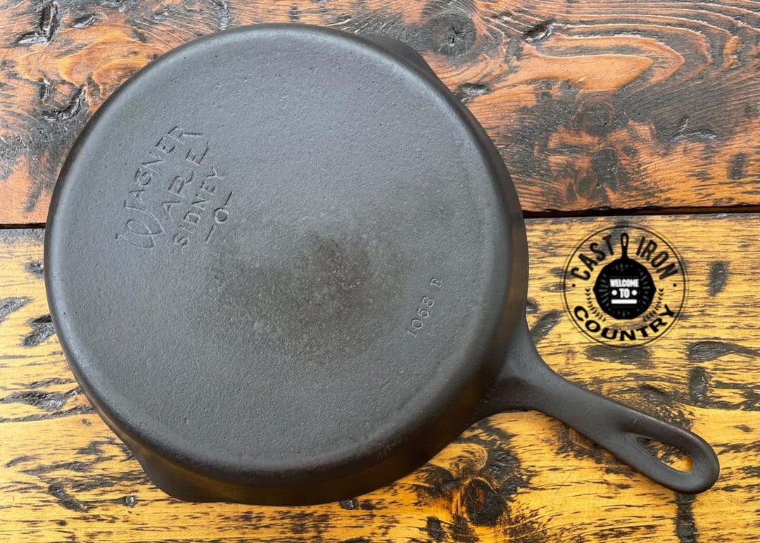 Wagner No. 8 Sidney O Stylized Logo Cast Iron Skillet, C. 1925-1935 ...