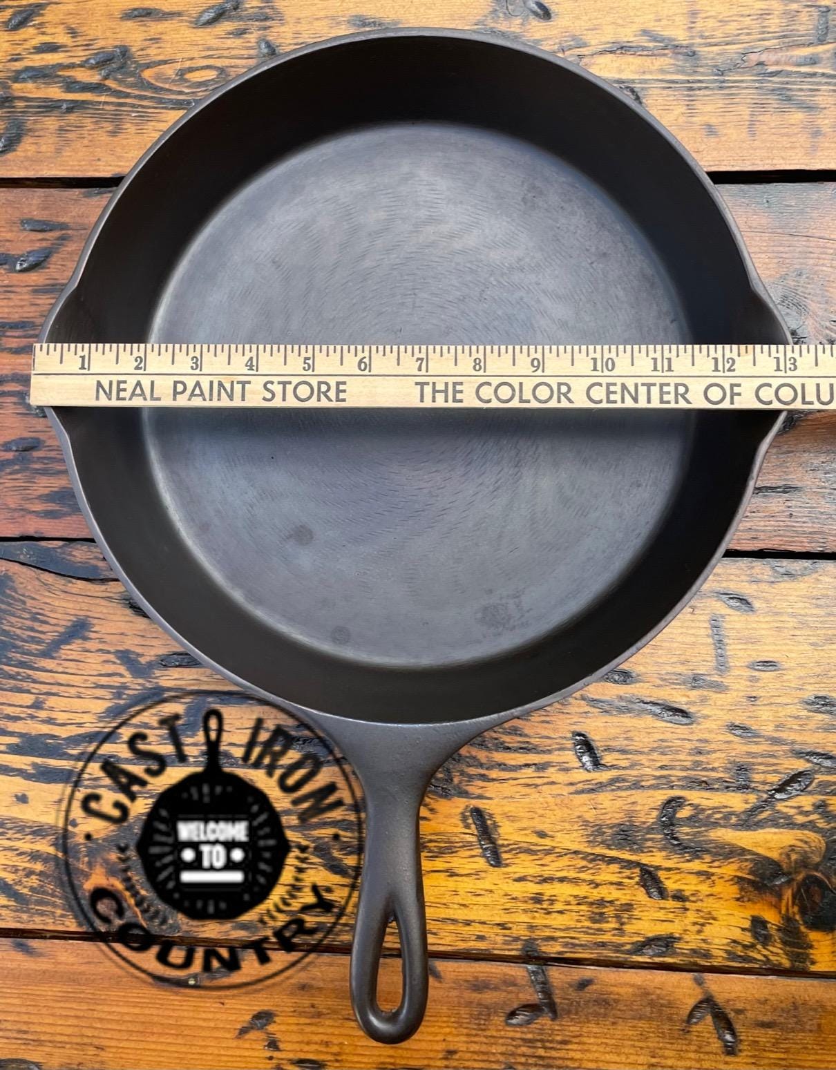 WOW! HTF Wagner #11 Cast Iron Skillet With Arc Logo Quotes, Factory ...