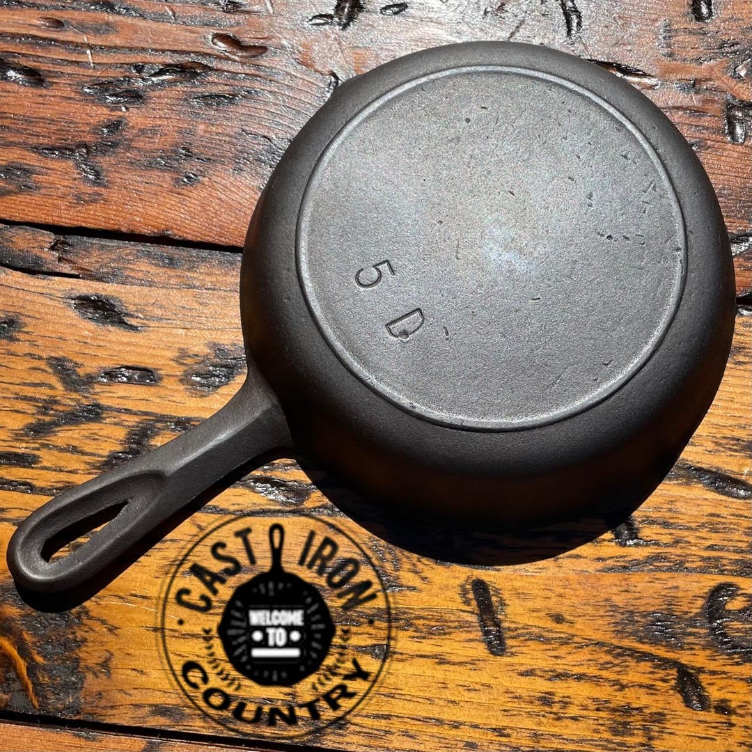BSR #5 Red Mountain Series Cast Iron Skillet, P/n 5D - Etsy