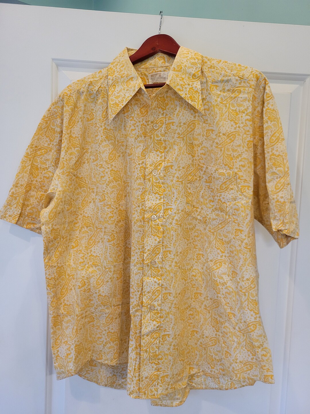Vintage Montgomery Ward Button up Shirt-xl - Etsy
