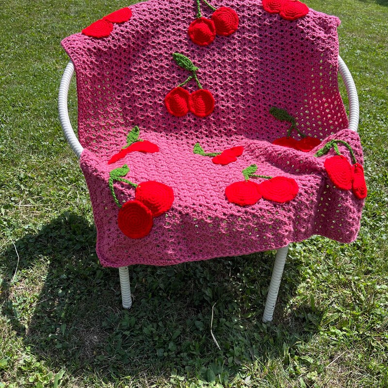 Crochet Cherry Pie - Etsy