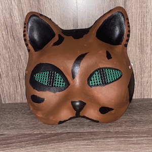 Brown Tabby Cat Therian/quadrobics Mask - Etsy