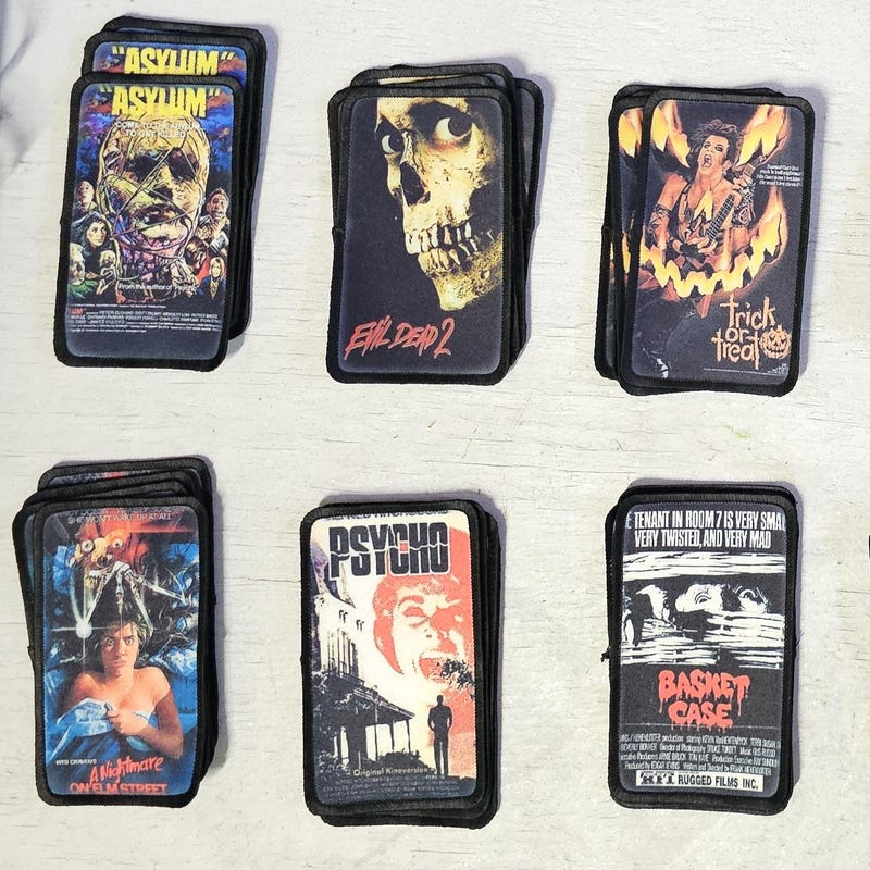 Horror Patches - Etsy