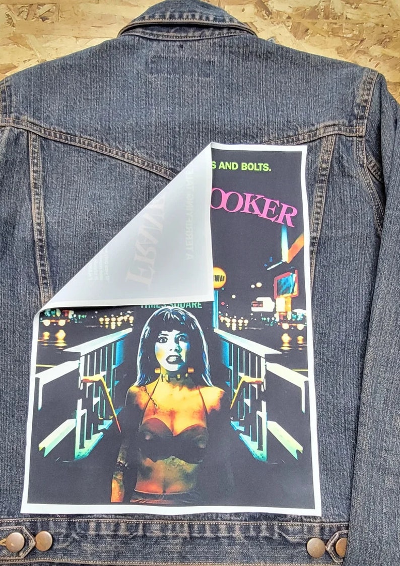 Horror, Fan Art, Film, Movies, Sew on Patch, Denim Jacket - Etsy