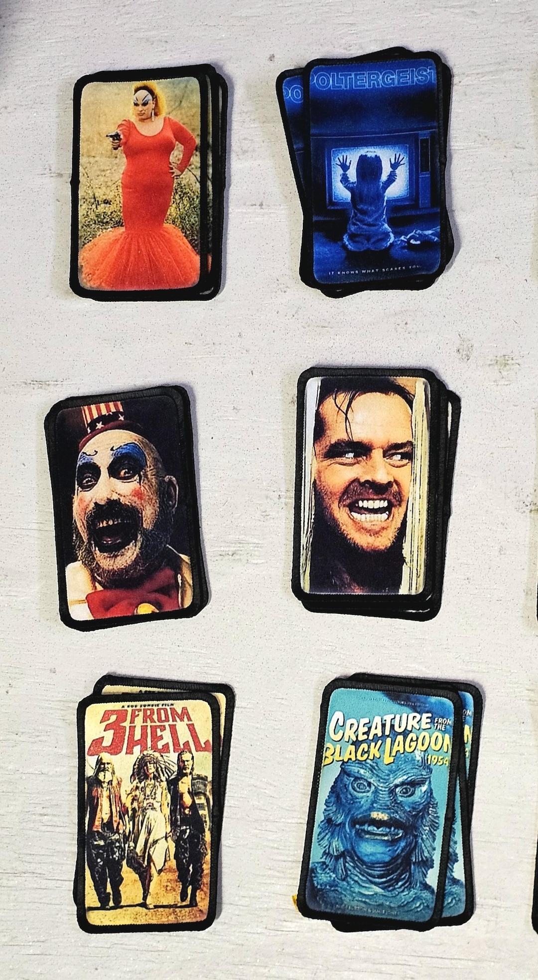 Scary Movie Patch, Horror, Creepy, Patch, Decoration, Flair, Iron On ...