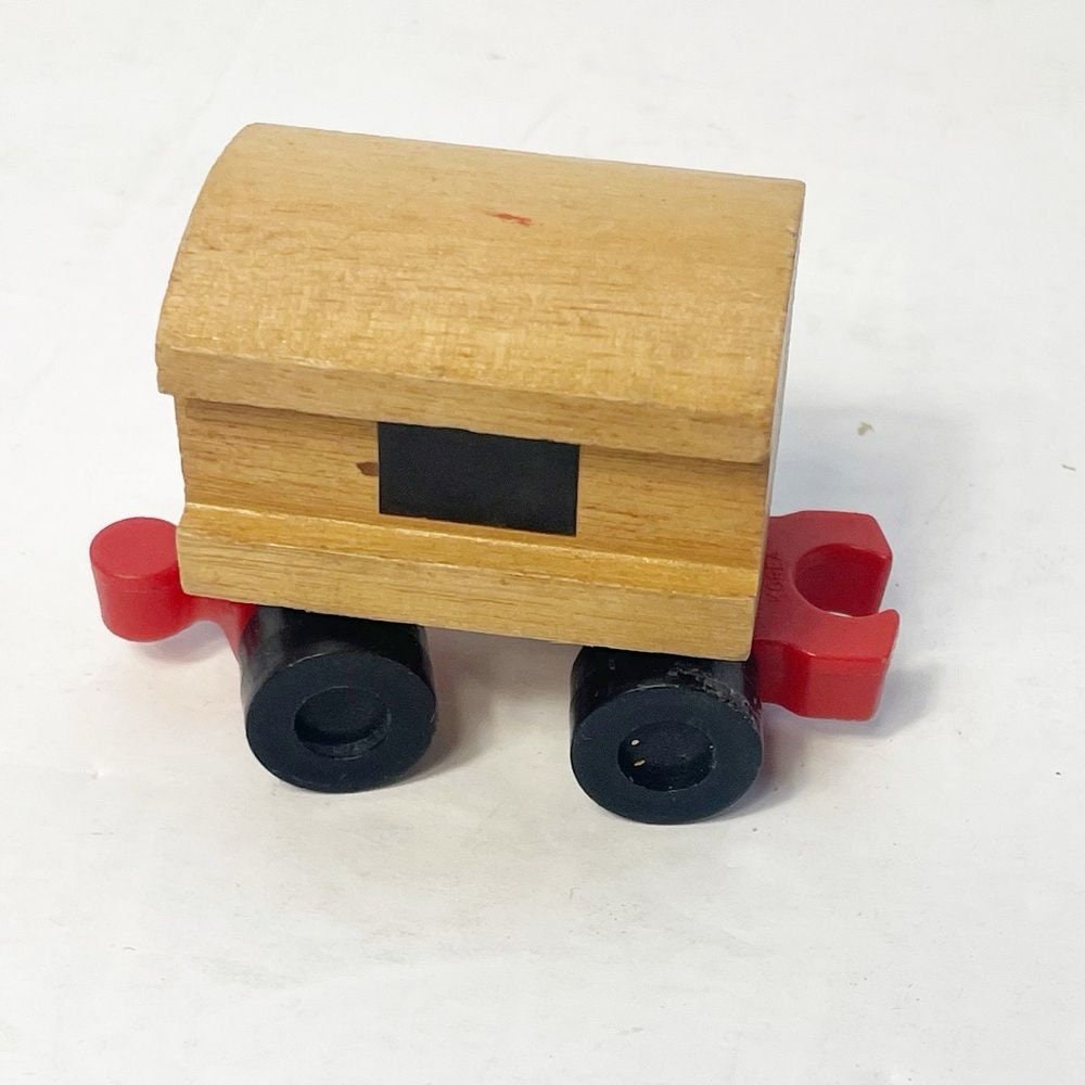 Antique Vintage Mattel Train Set 1972 Korea Wooden Plastic Set of 3 - Etsy