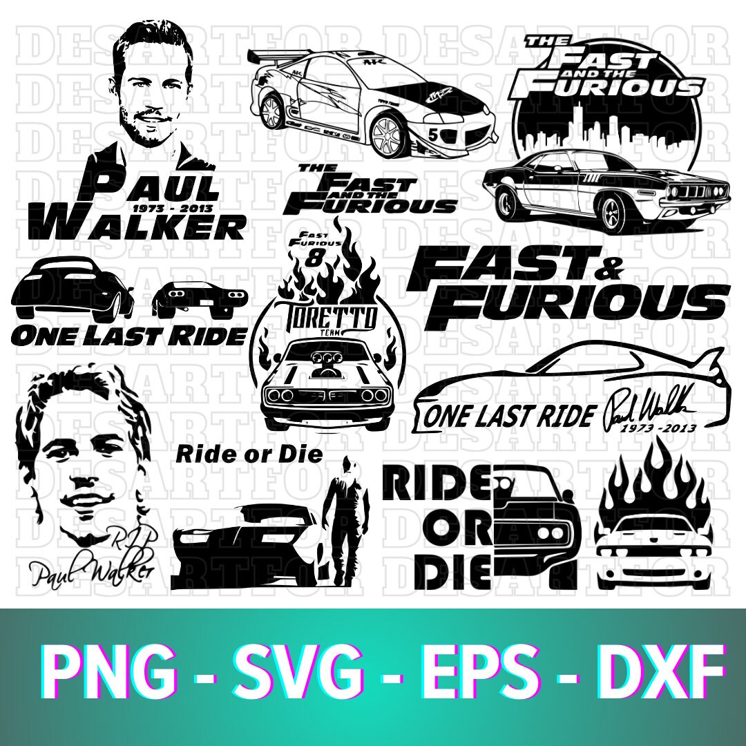 Rápido y Furioso Svg, Rápido y Furioso Png, Montar o Morir Svg, Toretto ...