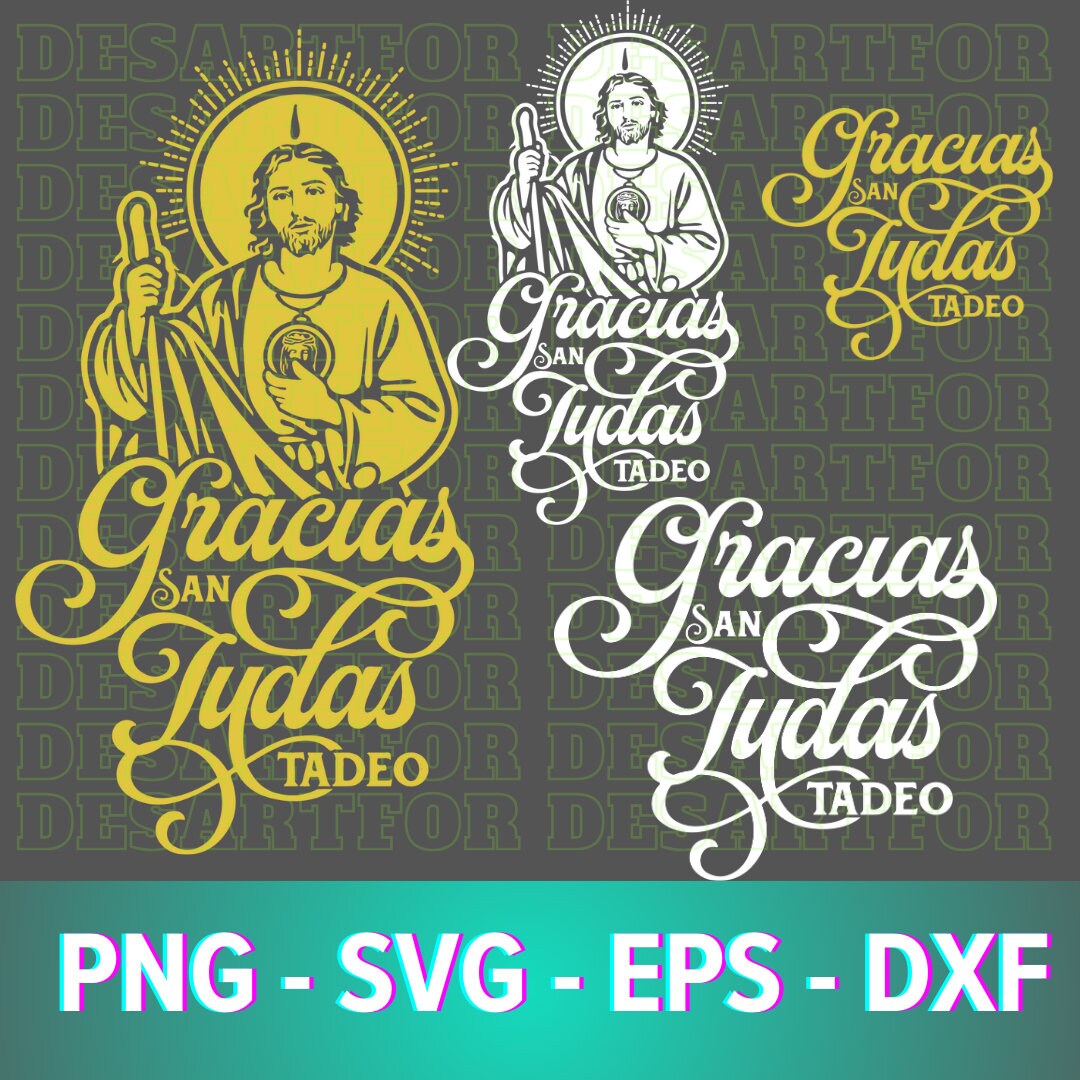 San Judas Svg, San Judas Thaddeus Clipart, St Judes Svg, San Judas Png ...