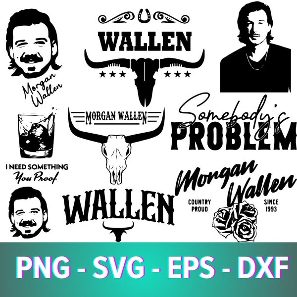 Morgan Wallen Svg - Etsy