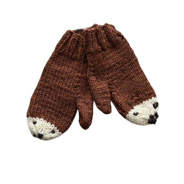 Hedgehog Mittens - Etsy