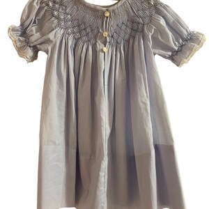 Smocked Girl's Dress - Etsy