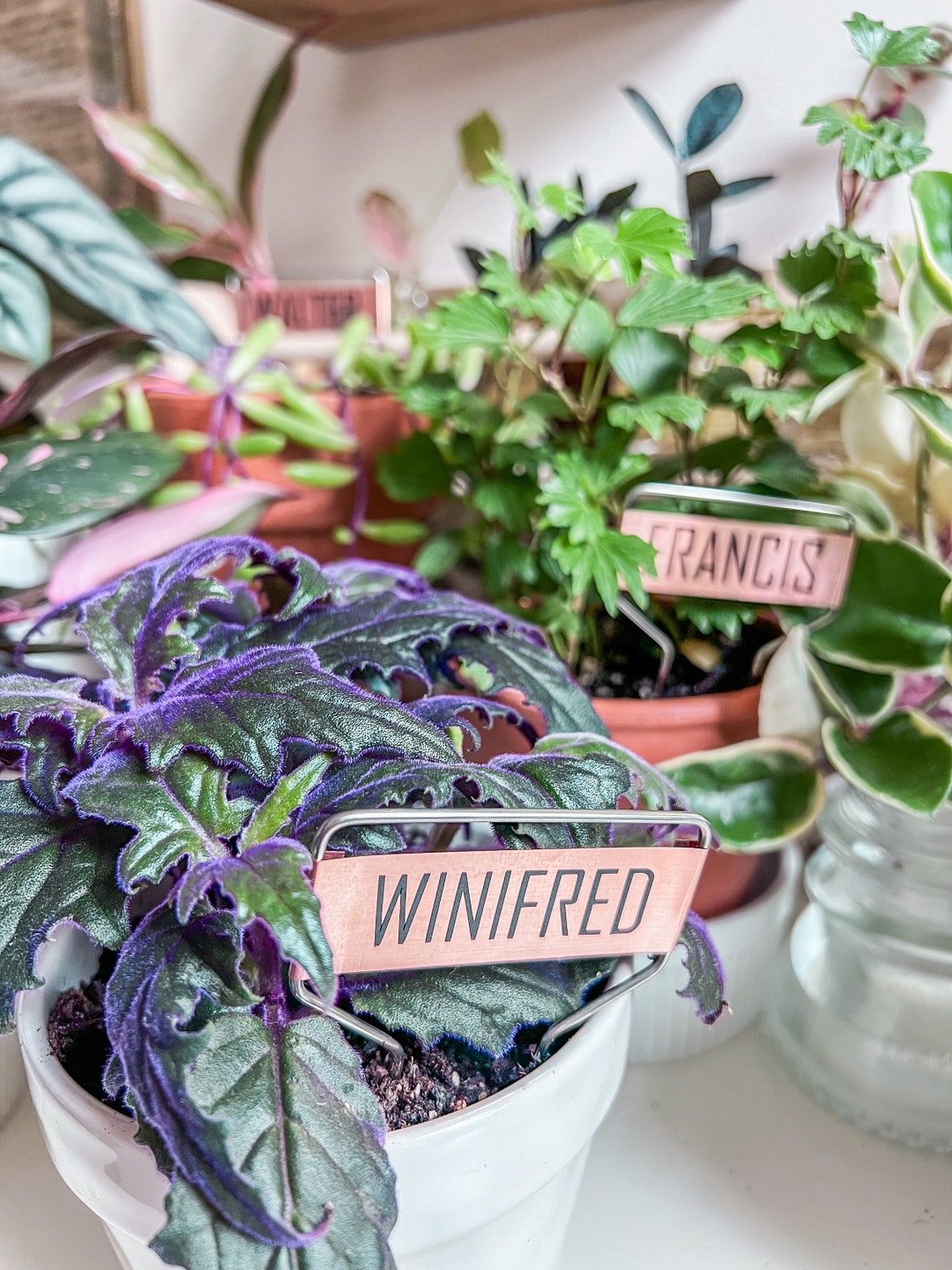 Vintage Themed Name Tags - Etsy