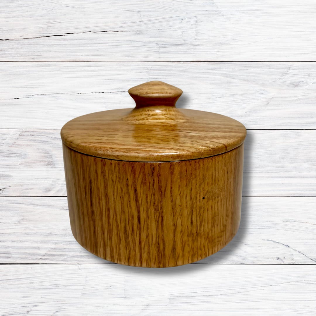 Handmade Wooden Trinket Box Rustic Unique Gift Natural Wood Farmhouse ...
