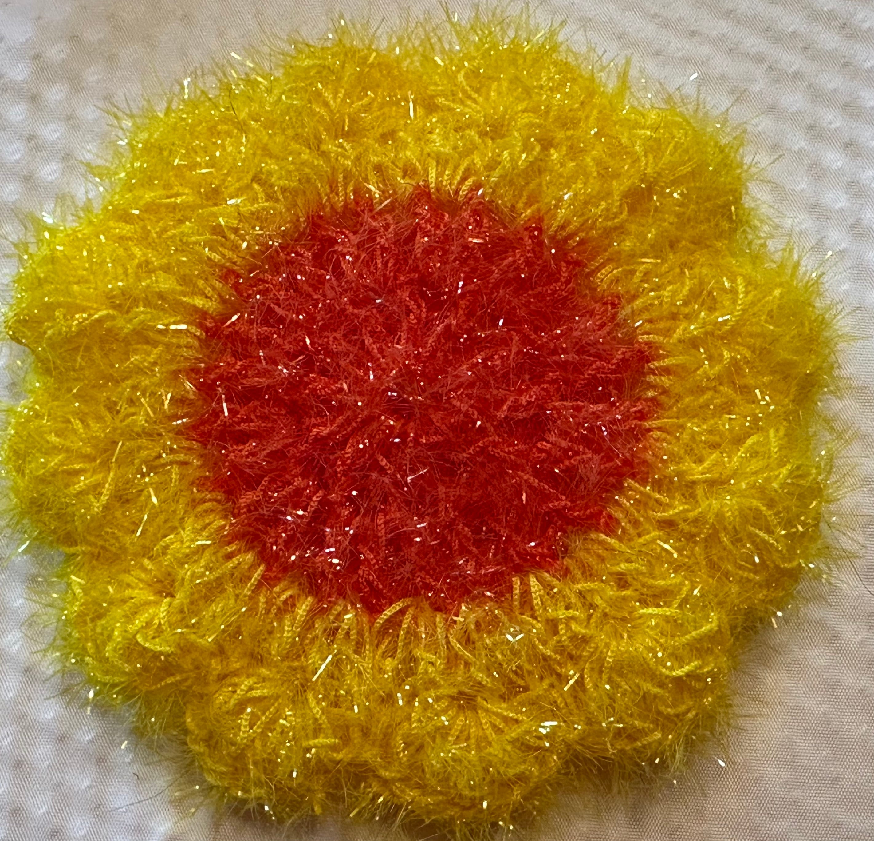 Crochet Flower Scrubby Pattern: Kitchen Dish Scrubbie (PDF) - Etsy