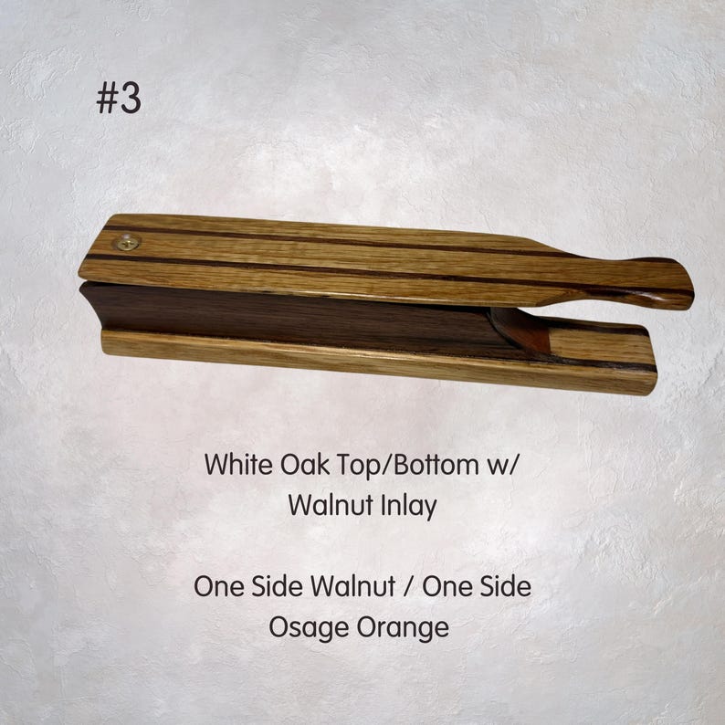 Handmade Wood Turkey Box Calls With Wood Inlay Unique Turkey Call ...