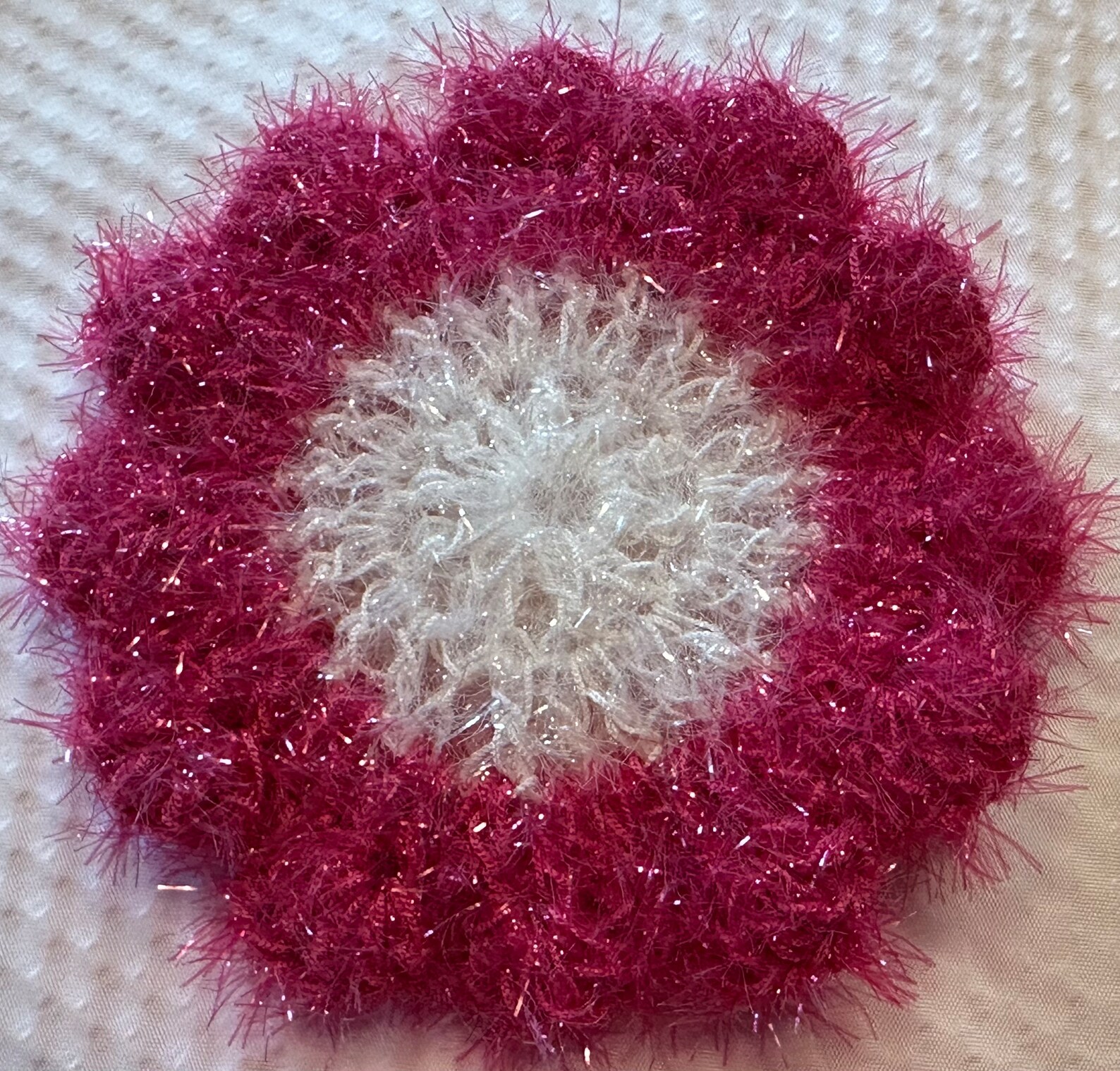 Crochet Flower Scrubby Pattern: Kitchen Dish Scrubbie (PDF) - Etsy