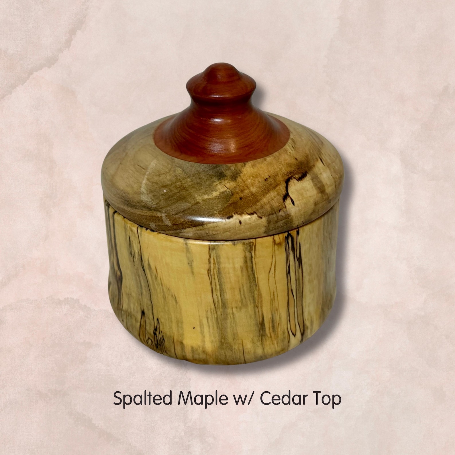 Handmade Wooden Trinket Box: Lathe Turned Reclaimed Wood Keepsake - Etsy