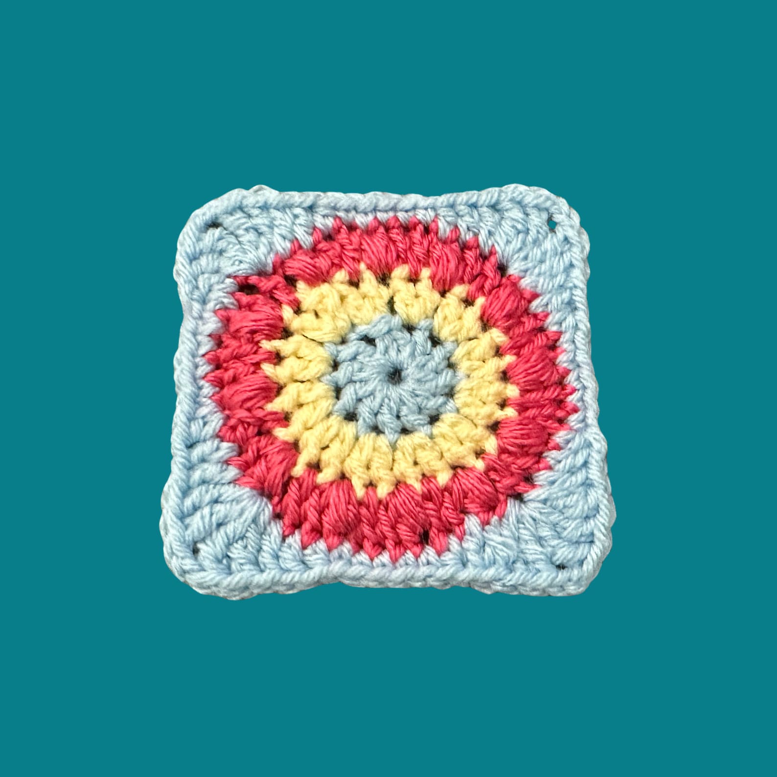 Crochet PATTERNS Granny Square Pattern Granny Circle Pattern Set of 7 ...