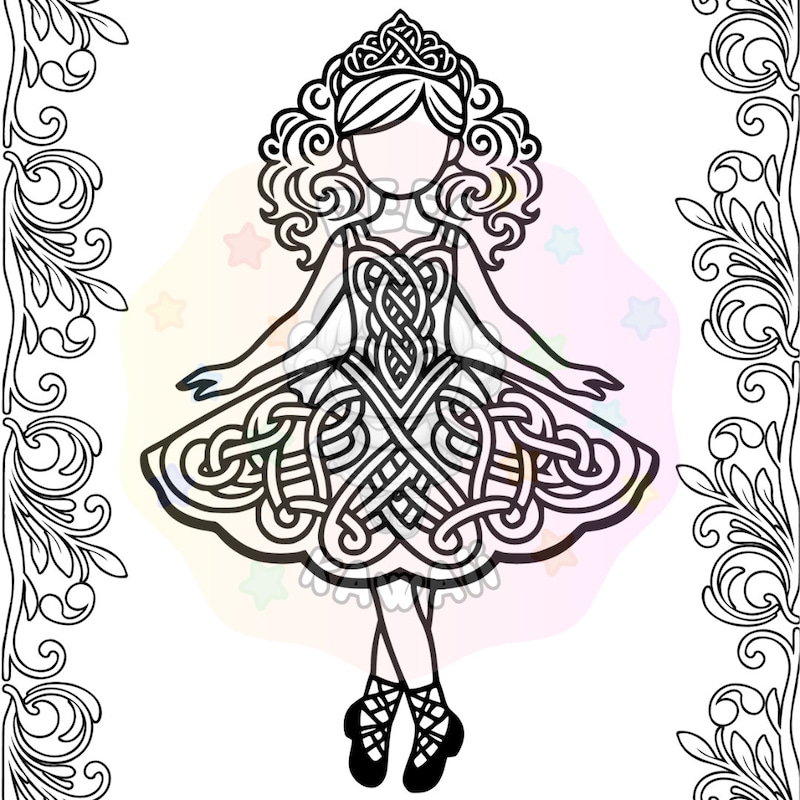 Irish Dancing Wall Art Kids - Etsy