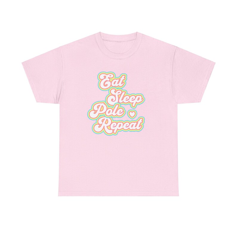 Cute Pole Dancing Shirt - Eat Sleep Pole Repeat Tee - Etsy