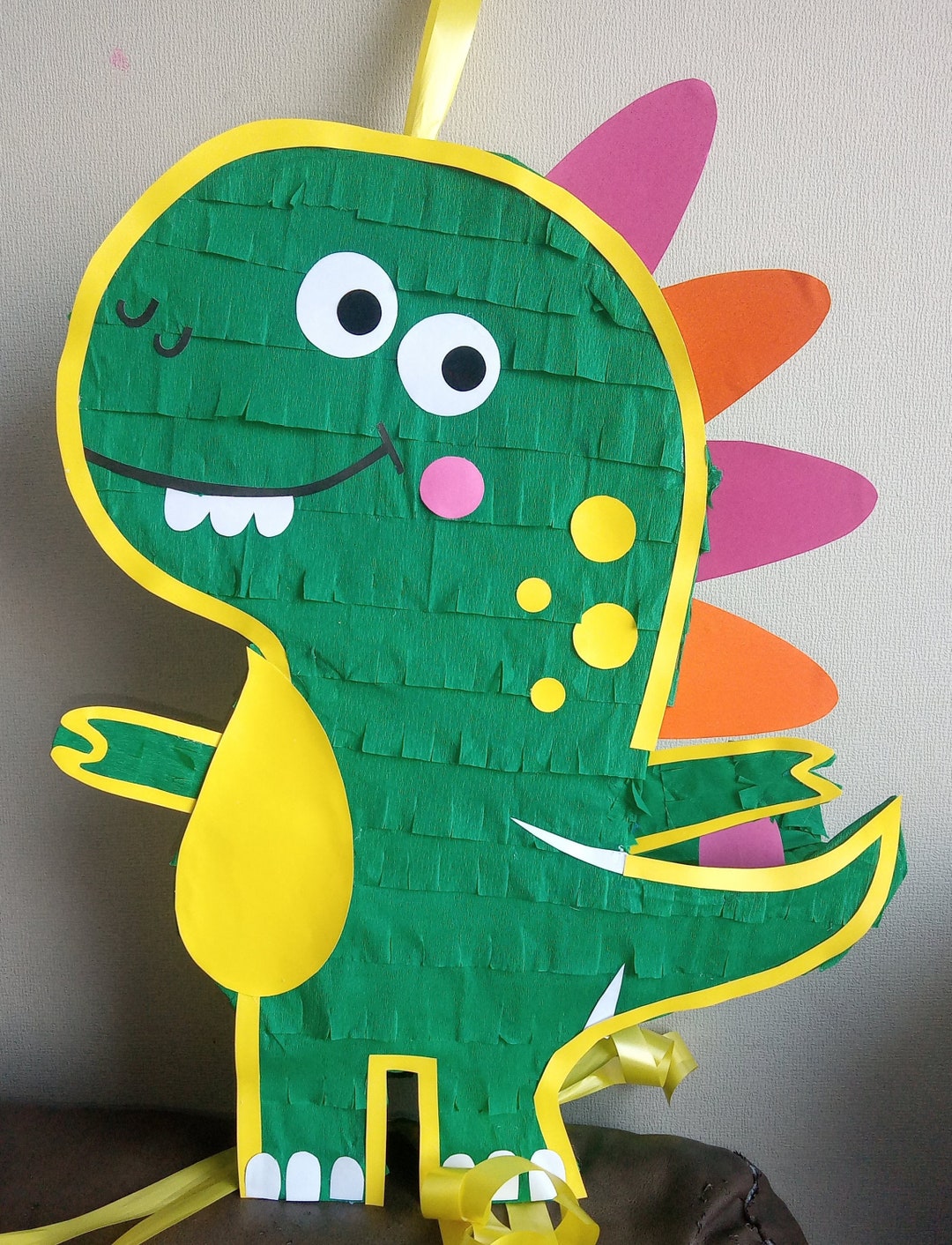 Dinosaur Piñata. Cute Dino Pinata for Birthday Parties. Kids and Adults ...