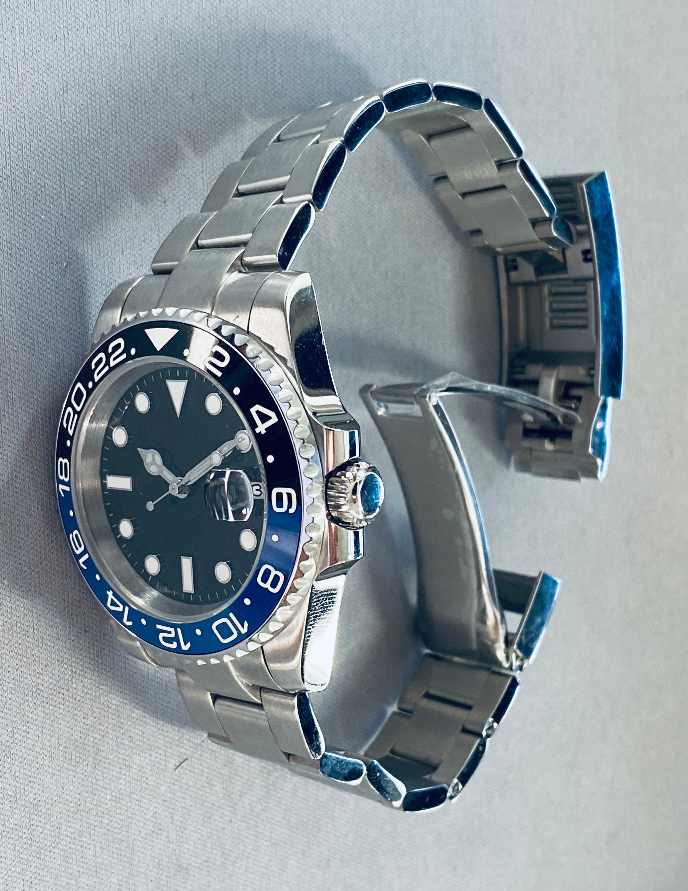 Batman Divemaster 40MM Automatic NH35A Watch Sub Diver Custom Build ...