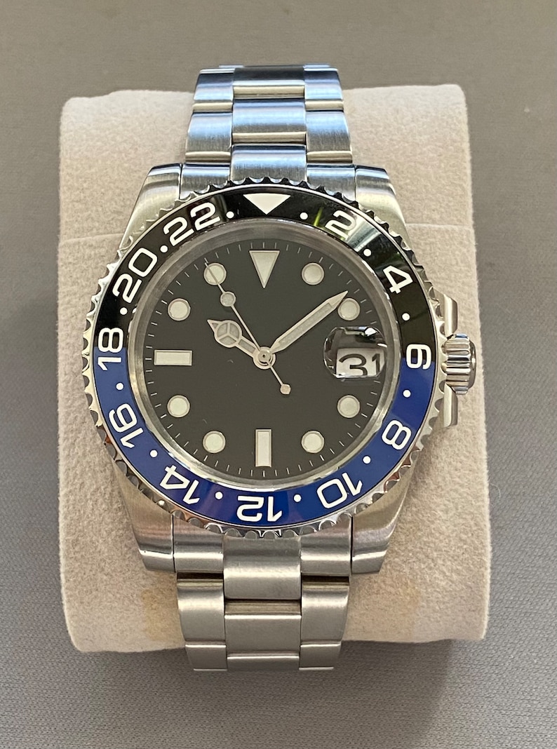 Batman Divemaster 40MM Automatic NH35A Watch Sub Diver Custom Build ...