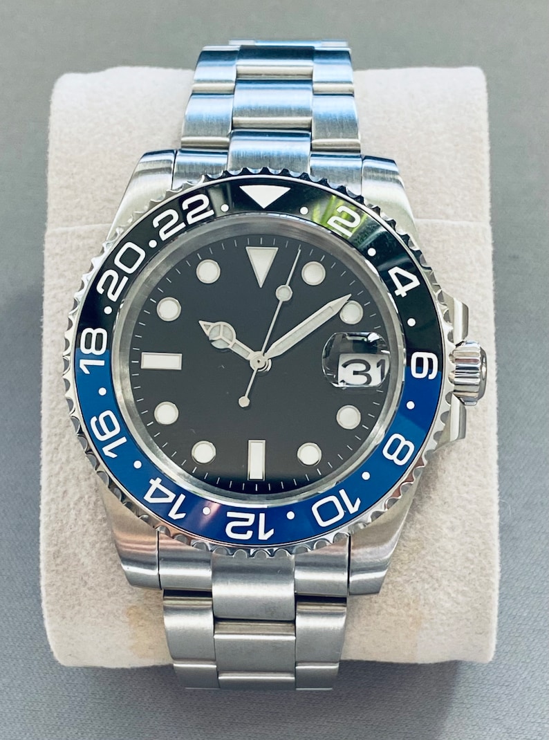 Batman Divemaster 40MM Automatic NH35A Watch Sub Diver Custom Build ...