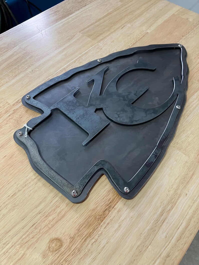 Chiefs Metal Sign - Etsy