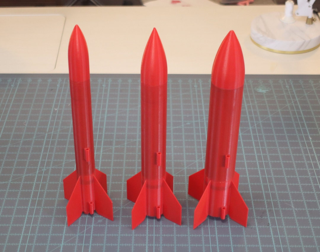 3x Model Rockets for Science Fair or Physics Project - Etsy