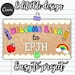 Painted Banner Template | School Girl Back to School Banner | Cute Back ...