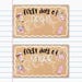Painted Banner Template | First Day of School Banner | Back to School ...