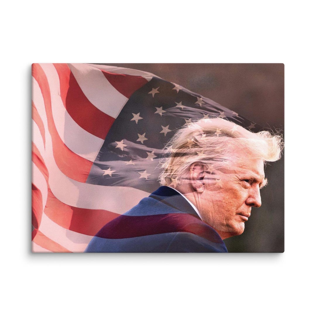 Donald Trump Victory 2025 I Stand With Trump Home Decor Wall Art, MAGA ...