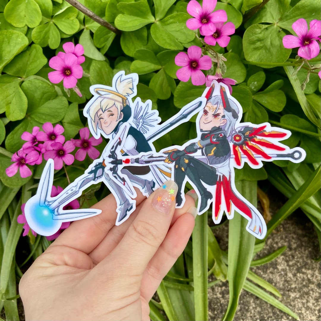 Mercy OW1 | Mercy Mythic | Overwatch 2 Stickers - Etsy
