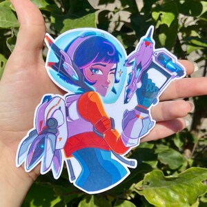 Juno Space Ranger Overwatch Sticker | Juno Overwatch 2 Sticker ...
