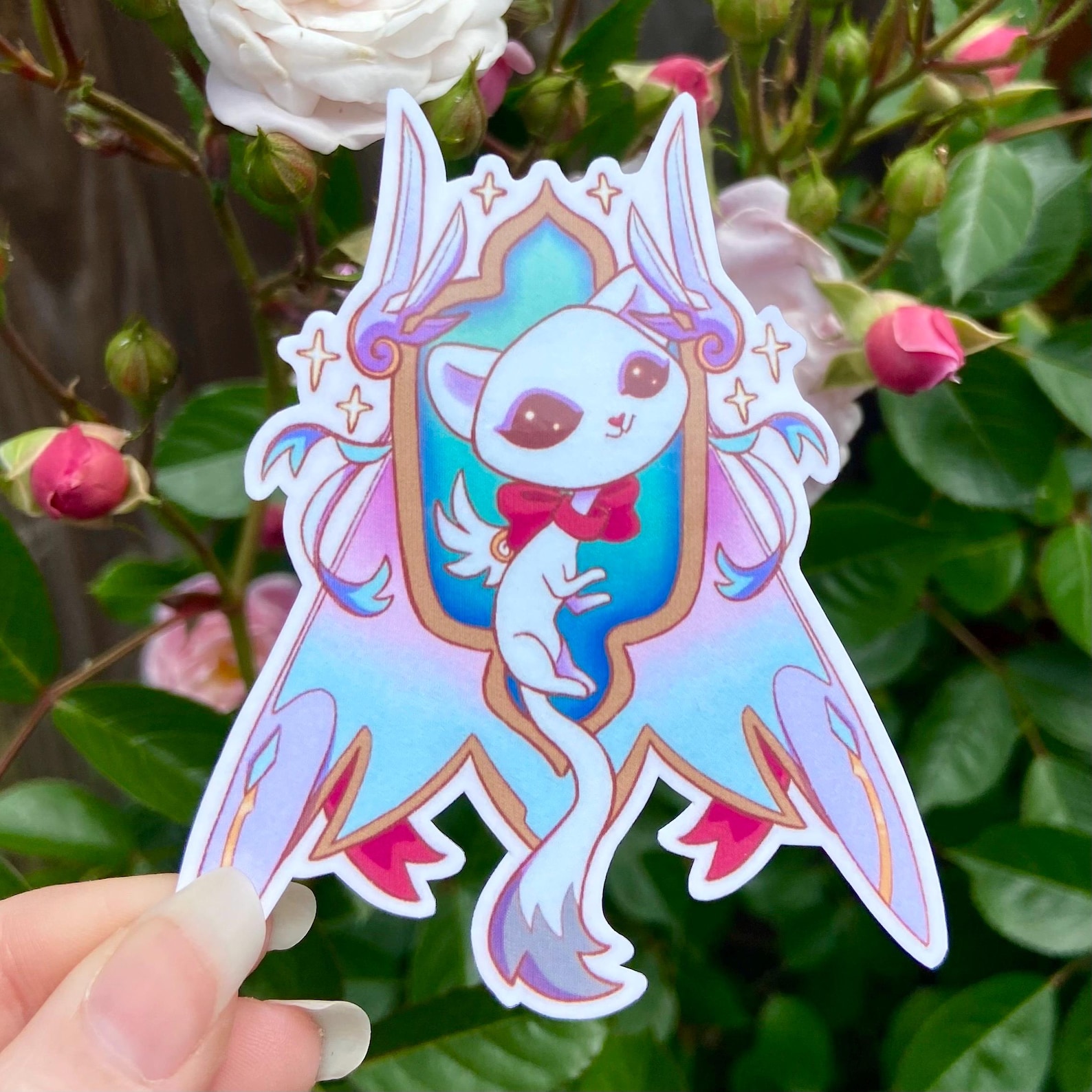 Dokiwatch Stickers! | Juno, Widow, Freja, Kiriko, Brigitte and D.va ...