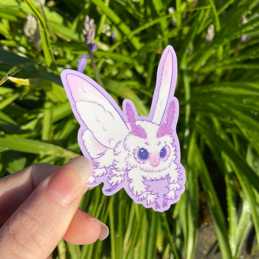 Poodle Moth Sticker | Lovebug Sticker | Moth Sticker - Etsy